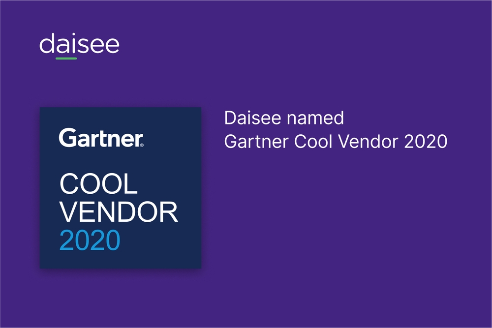 daisee selected by Gartner as a Cool Vendor in AI for Customer ...